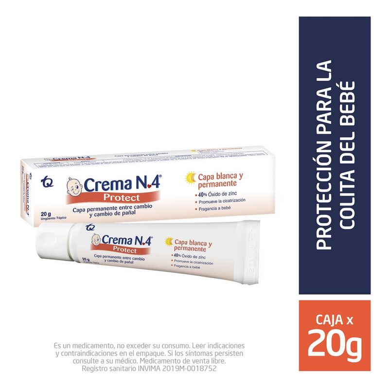 CREMA N4 20G PROTEC – Supermercados Supermu - antes La Vaquita