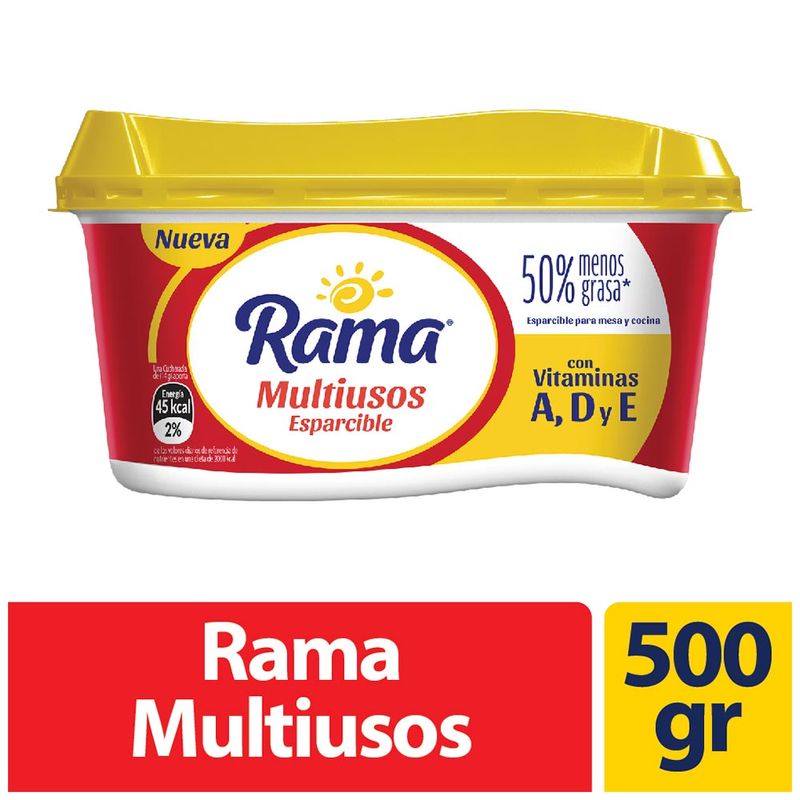 MARGARINA RAMA 500G ESPARC UNTABLE C/SAL – Supermercados Supermu ...