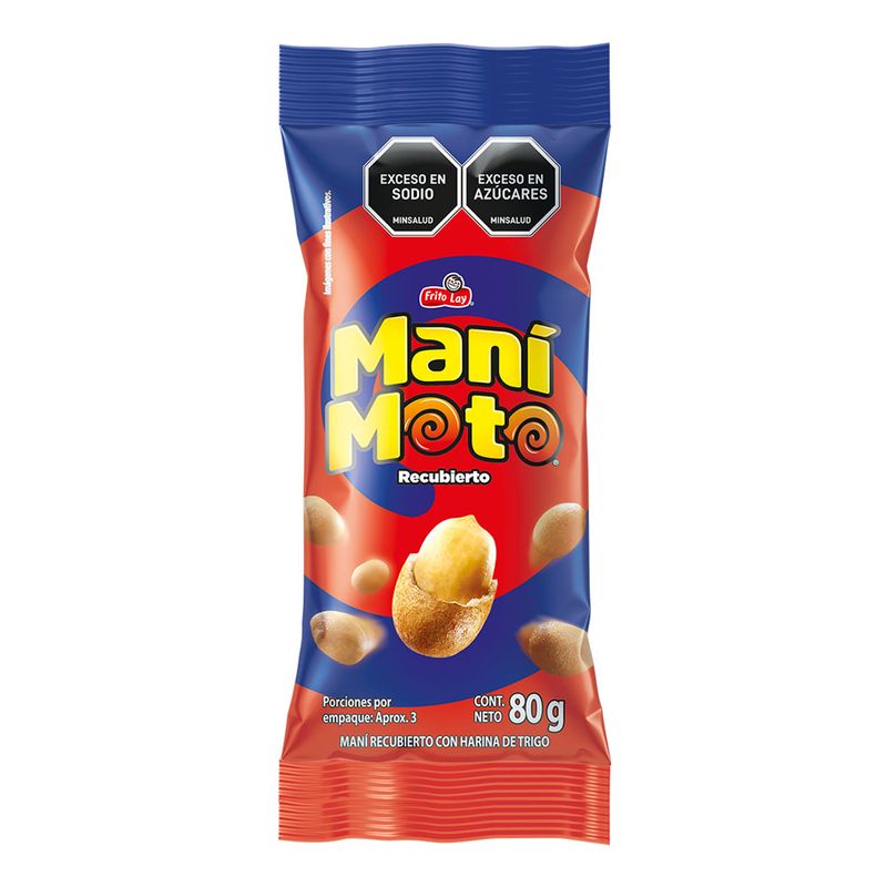 MANI MOTO NATURAL 80G – Supermercados Supermu - antes La Vaquita