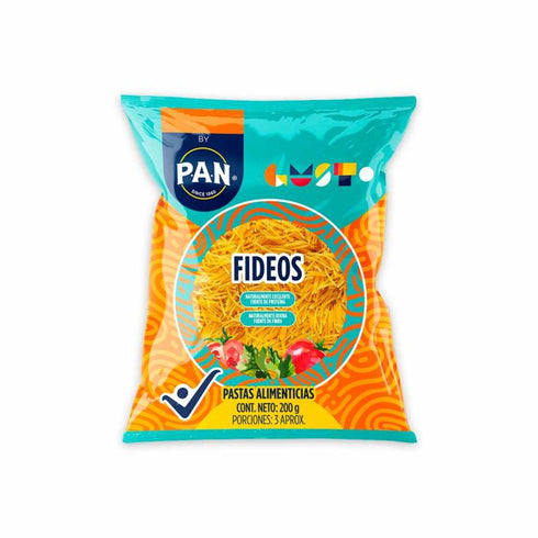 PASTAS PAN 200G FIDEOS – Supermercados Supermu