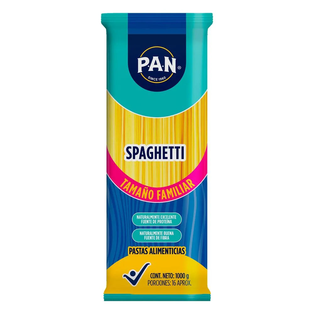PASTAS PAN 1000G SPAGUETTI – Supermercados Supermu