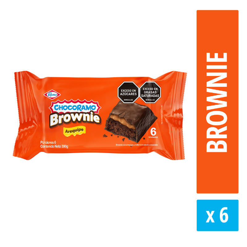 CHOCORAMO RAMO 6U 390G BROWNIE AREQUIPE – Supermercados Supermu - antes ...