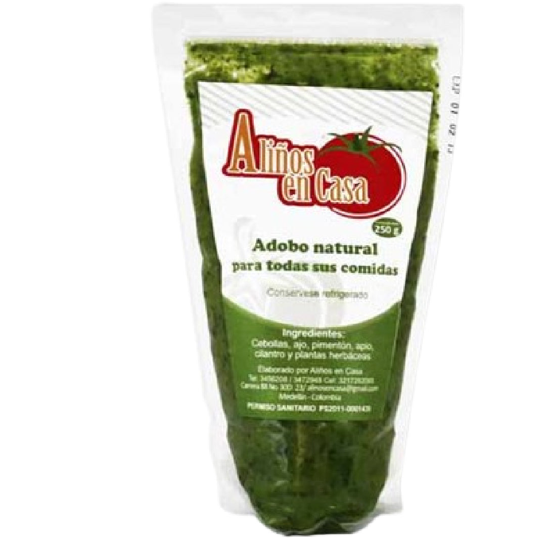 ADOBO NATURAL ALINOS EN CASA 240G – Supermercados Supermu - antes La ...
