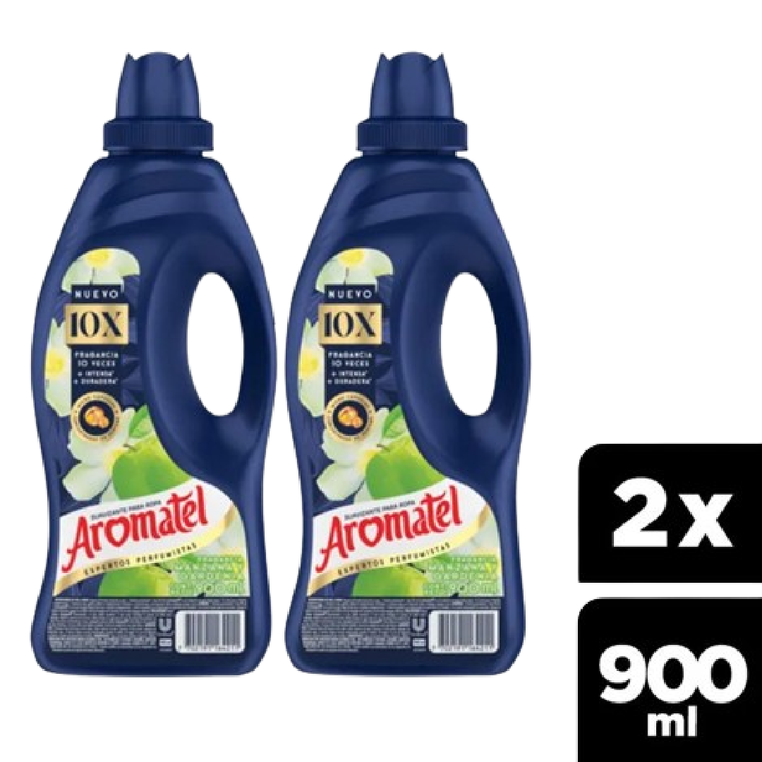 SUAVIZANTE AROMATEL 2U 900ML MANZANA – Supermercados Supermu