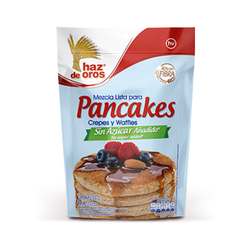 PANCAKES HAZ DE OROS 300G LIGHT – Supermercados Supermu