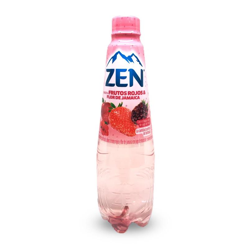 AGUA ZEN 540ML FRUTOS ROJOS FLOR JAMAICA – Supermercados Supermu