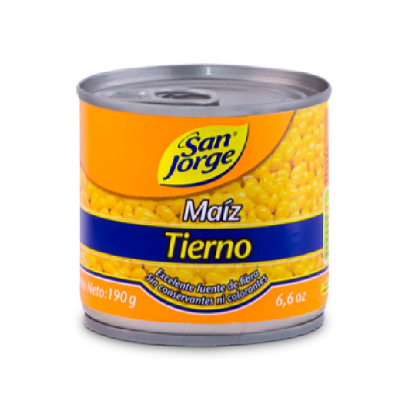 MAIZ TIERNO SAN JORGE 190G – Supermercados Supermu