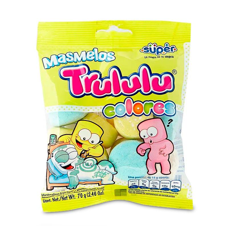 MASMELO TRULULU 70G COLORES – Supermercados Supermu - antes La Vaquita