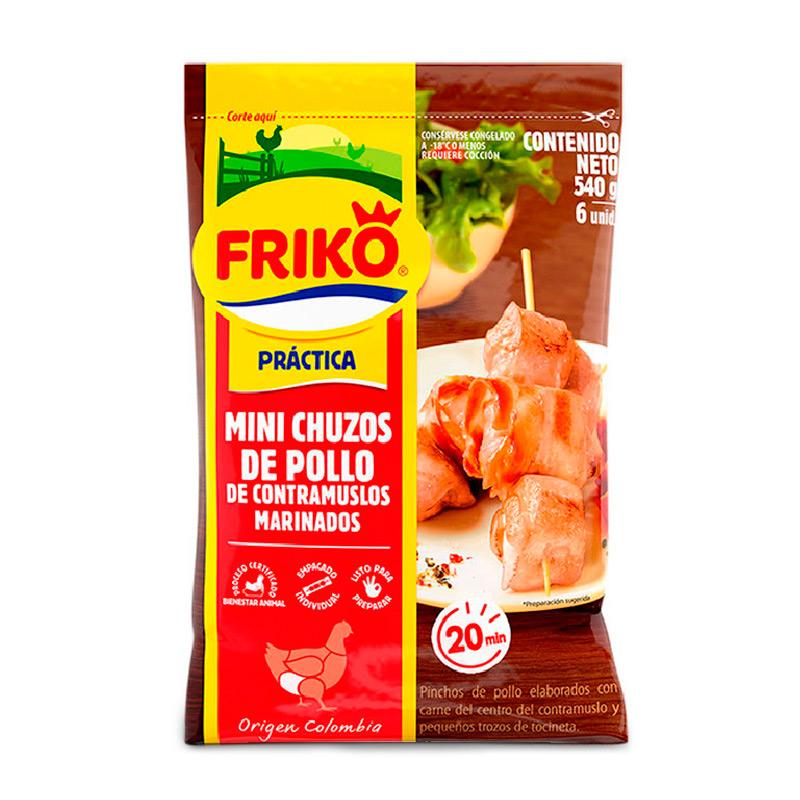 MINI CHUZO CONTRAMUSLO FRIKO 6U 540G – Supermercados Supermu
