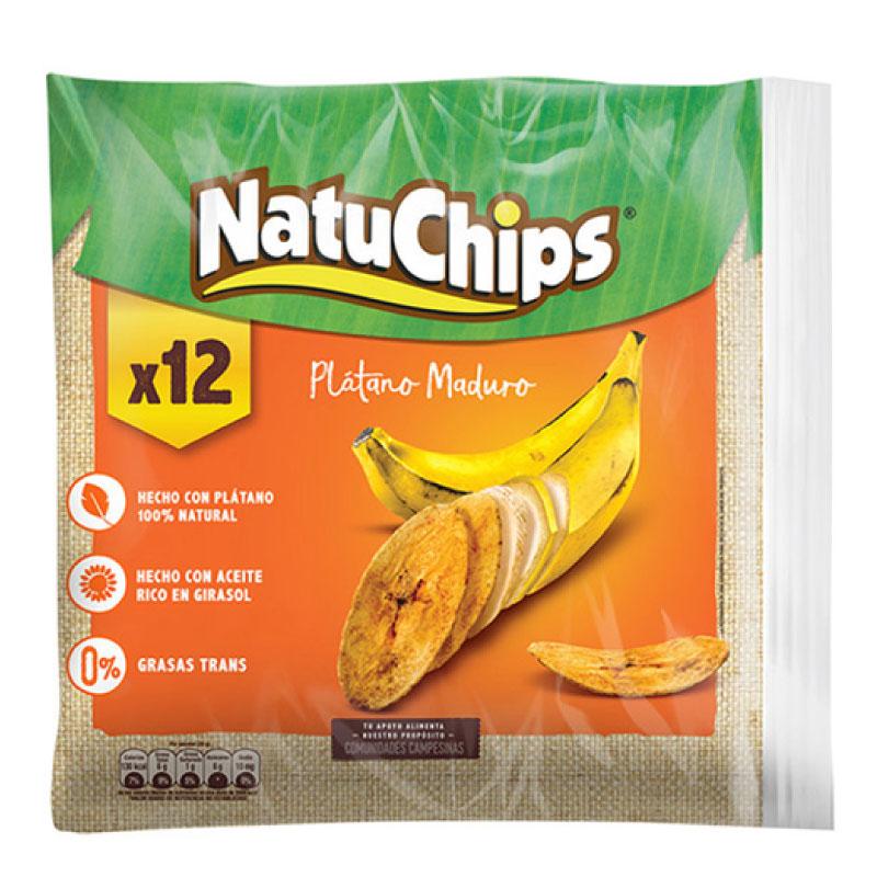 NATUCHIPS 12U 336G MADURO – Supermercados Supermu