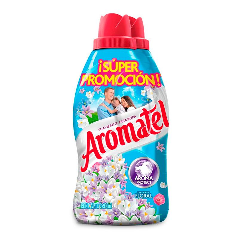 SUAVIZANTE AROMATEL 2U 900ML FLORAL – Supermercados Supermu